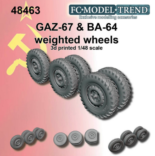 FC ModelTrend 48463 GAZ-67 & BA 64 weighted