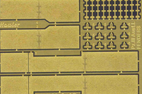 Hauler X48107 Pz III Ausf L Fenders