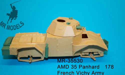 MR Modellbau 35530 Upgrade AMD 35 Panhard 178 French Vichy Army