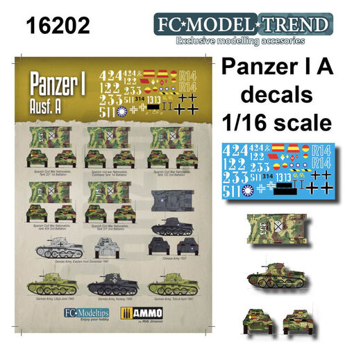 FC ModelTrend 16202 Panzer I, Ausf. A. C