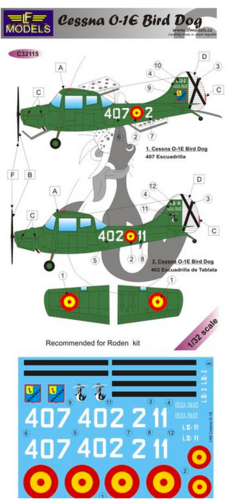LF Models C32115 Cessna O-1E Spain