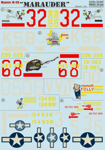 Print Scale 72-097 B-26 Marauder