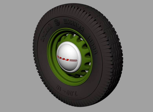 PanzerArt RE35-506 GAZ M1 Rroad wheels (Omskij Zavod)