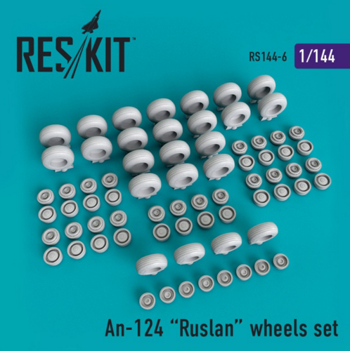 DISCONTINUED RES/KIT 144-0006 An-124 Ruslan wheels set