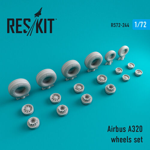 DISCONTINUED RES/KIT 72-0244 Airbus A320 wheels set