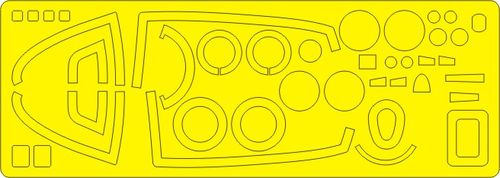 New Ware AM0313 F-18A, CF-18(A) Hornet BASIC kabuki masks for Hasegawa