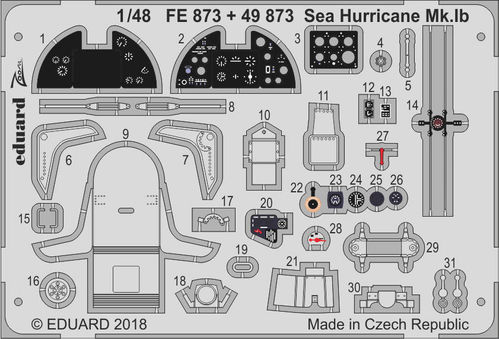 DISCONTINUED Eduard 49873 Sea Hurricane Mk.Ib AIRFIX