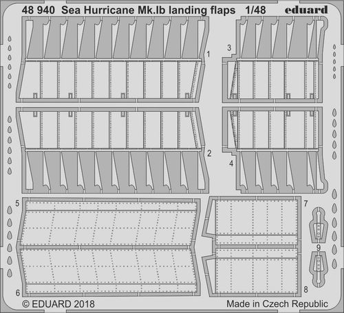 DISCONTINUED Eduard 48940 Sea Hurricane Mk.Ib landing flaps AIRFIX