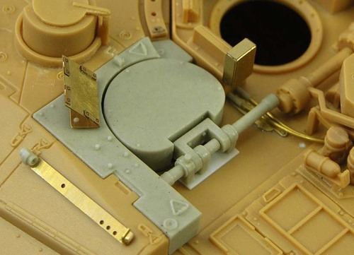 Legend LF1186 Merkava Mk.4Side Skirt Detailing/Loader’s Hatch set (for Academy)