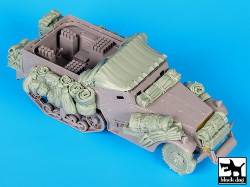 Black Dog T35123 M 4 mortar big accessories set for Dragon