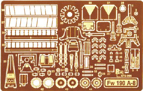 Part S72-006 Focke-Wulf Fw-190 A-8 Academy