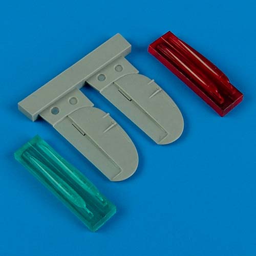 Quickboost 72413 Spitfire Mk.IX Position Lights & Rudder Hasegawa