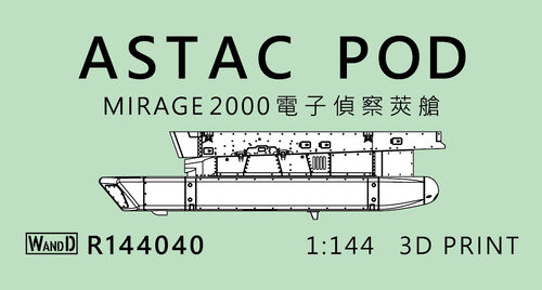 WandD STUDIO R144040 Mirage 2000 ASTAC Pod