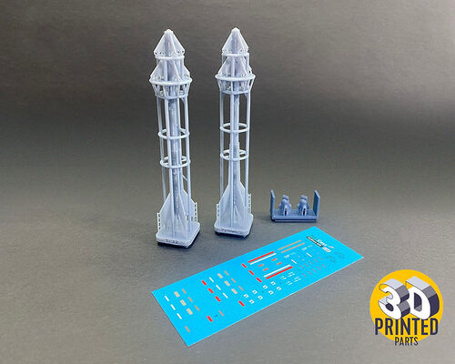 Isra Decal Studio C32052 'Python' 5 'Sword' AA Missiles
