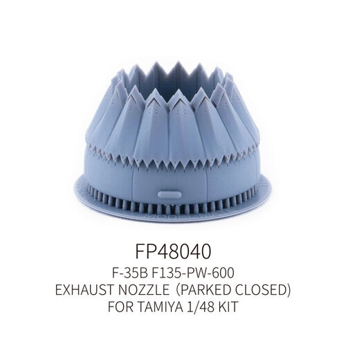 Galaxy-Model FP48040 F-35B F135-PW-600 Exhaust Nozzle (Parked Closed) (For Tamiya)