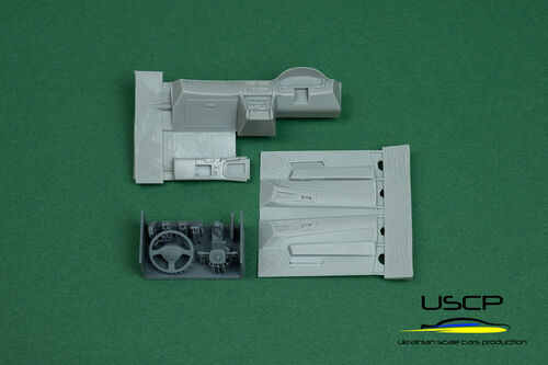Ukrainian Scale Cars Production (USCP) 24T062 Nissan 240SX/Silvia s14 Interior Detail-Up Set RHD