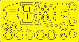 New Ware AM1156 RF-4EJ BASIC Kabuki Masks For Fine Molds FP42 And Other Kits