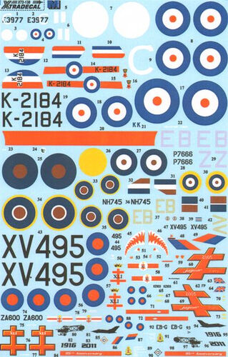 Xtradecal 72138 RAF History 41st Sqn Part 1