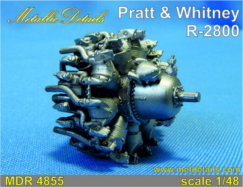 Metallic Details MDR4855 Engine Pratt & Whitney R-2800