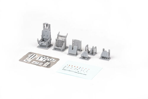 DISCONTINUED Eduard 648877 F-35B Ejection Seat PRINT ITALERI