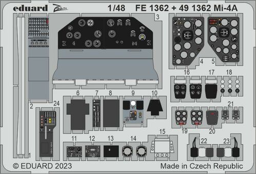 Eduard 491362 Mi-4A Trumpeter