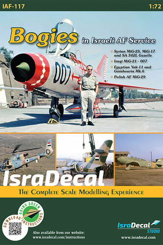 Isra Decal Studio AF117 Bogies in IAF Service