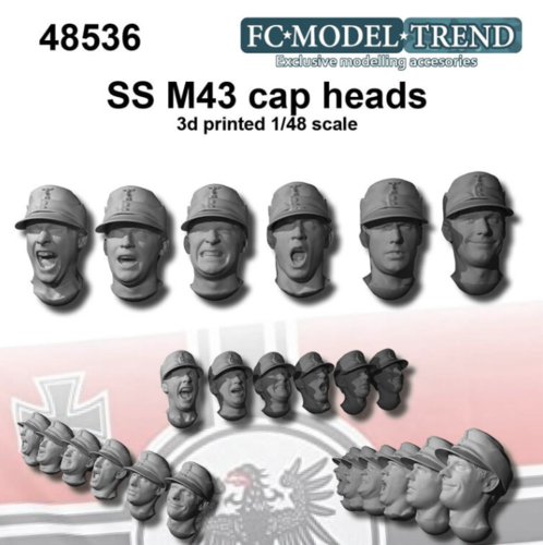 FC ModelTrend 48536 SS heads with M43 cap