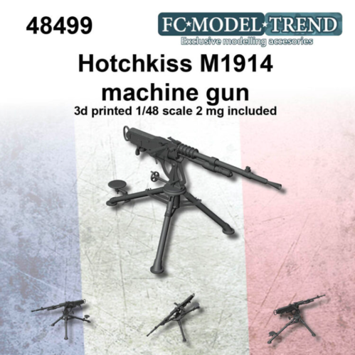 FC ModelTrend 48499 Hotchkiss M1914 machine gun
