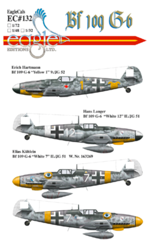 Eagle Editions D132-32 Bf 109 G-6
