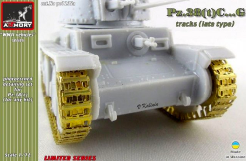 Armory Models Group pe7235a Pz.38(t) Ausf.C…G - tracks late
