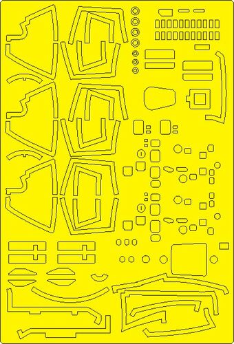 New Ware AM1002 Su-27K Sea Flanker w/Kh-41 Moskit ADVANCED kabuki masks for Minibase