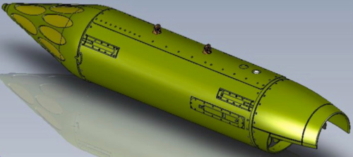 L'Arsenal 2.0 AC4880 Rocket pod Matra type F4 LR F4 x2