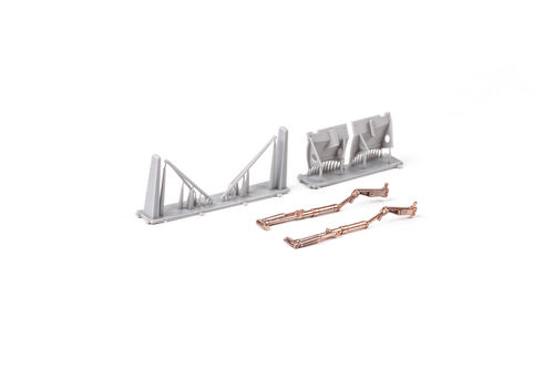 Eduard 648779 F4F undercarriage legs BRONZE EDUARD