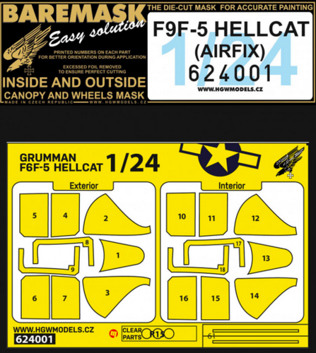 HGW Models 624001 F6F-5 Hellcat