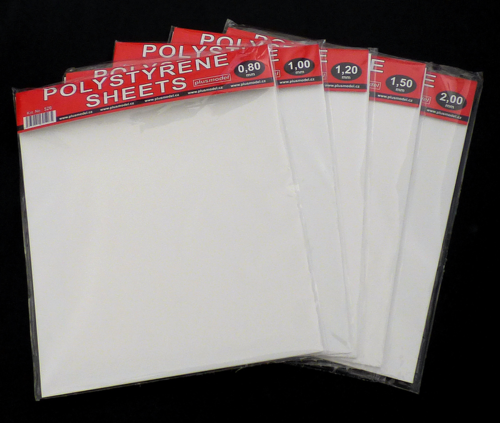Plus Model 522 Plastic plates big 0,3 mm