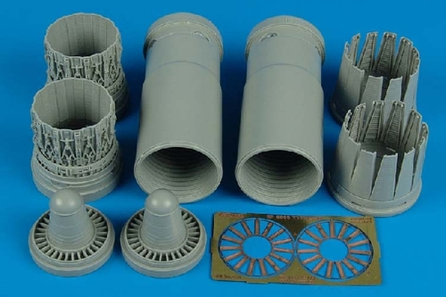 Aires 2125 EF 2000A early exhaust nozzles Revell
