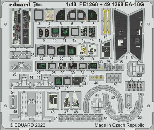 Eduard FE1268 EA-18G Hobby Boss