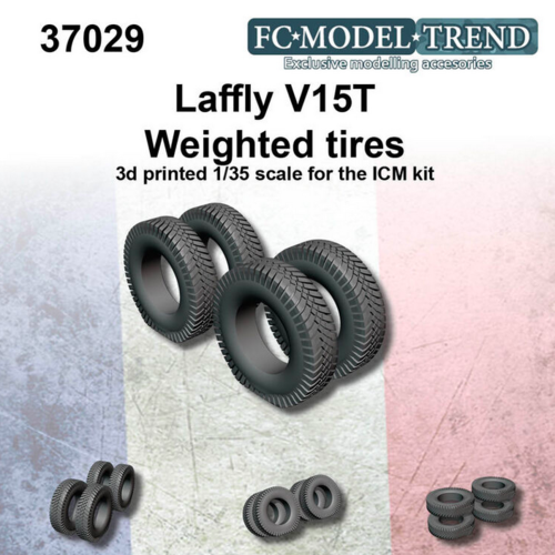 FC ModelTrend 37029 Laffly V15T, weighted tires