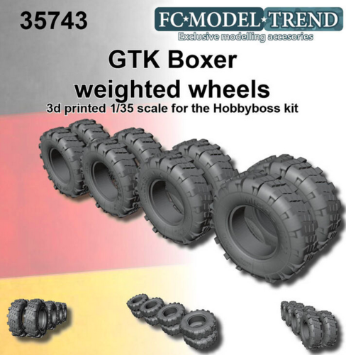 FC ModelTrend 35743 GTK Boxer, weighte tires