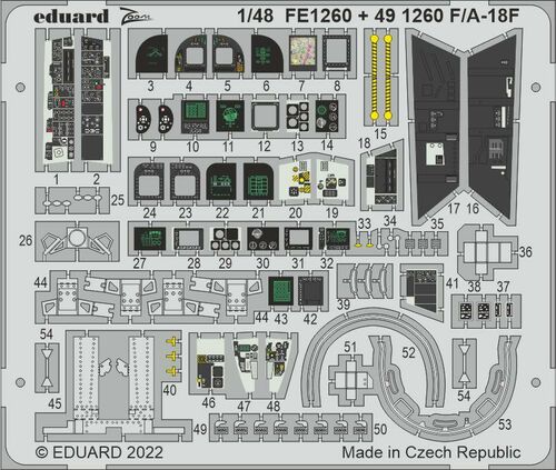 Eduard 491260 F/A-18F Hobby Boss
