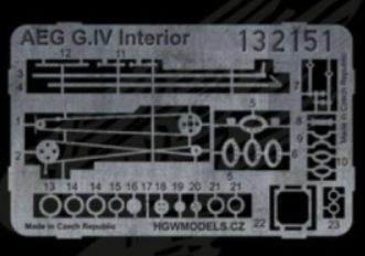 HGW Models 132151 AEG G.IV - Interior