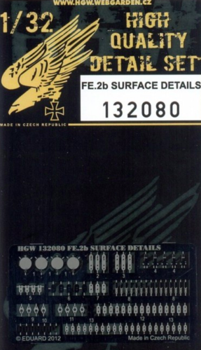 HGW Models 132080 FE.2b - Surface Details