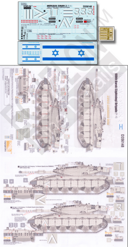 Echelon Fine Details D356148 Merkava Siman 3 Pt 4