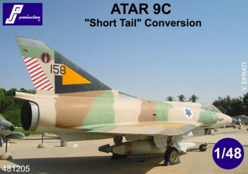 PJ Production 481205 ATAR 9C "Short Tail" Israeli Mirage IIIC conversion set dtbu with Eduard kit