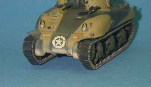 MR Modellbau 48031 T49 rubber block tracks for Sherman