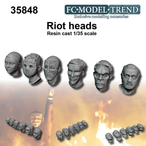 FC ModelTrend 35848 Riot heads