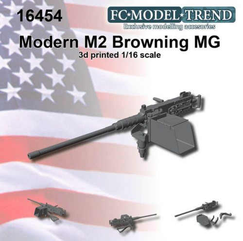 FC ModelTrend 16454 M2 Browning heavy machine gun, modern