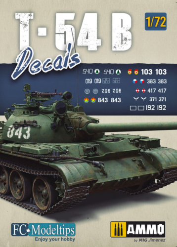FC ModelTrend 72203 T54B decals