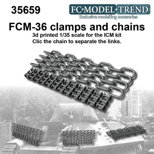 FC ModelTrend 35659 FCM-36 clamps and chains