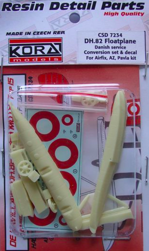 Kora Models CSD7234 De Havilland DH.82A float Danish